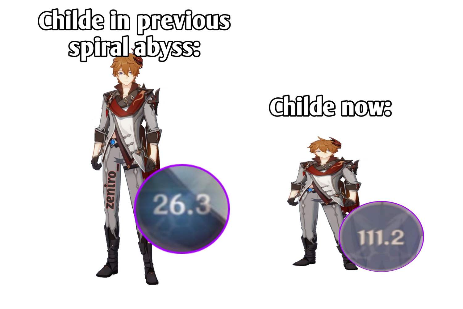 Just some Childe memes🤣🤣!!!(if you like this meme follow and share ...