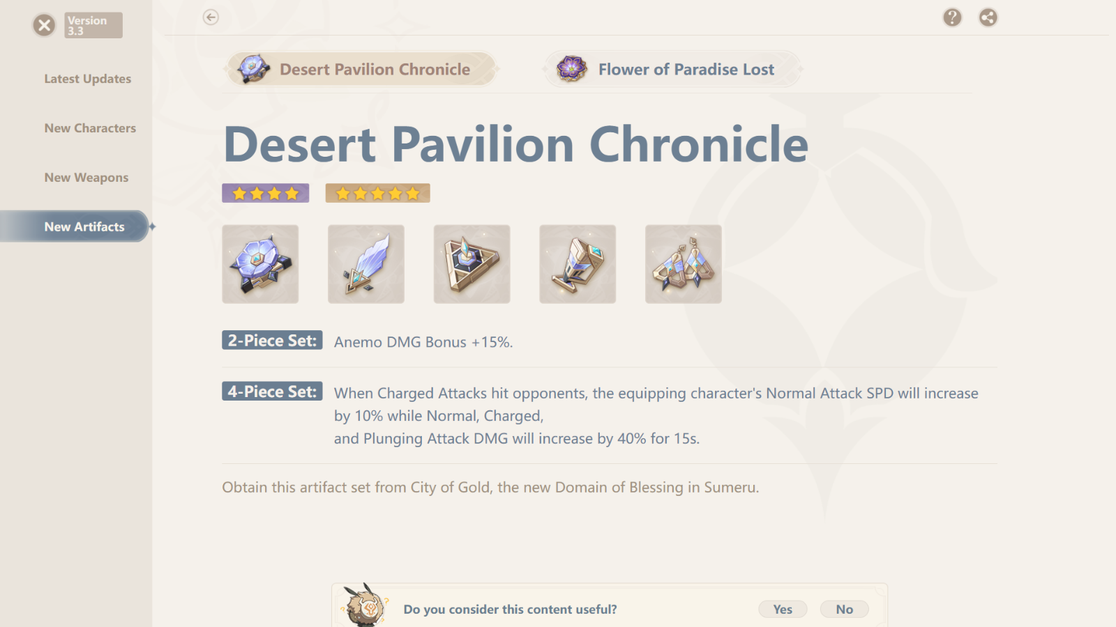 New Artifact Set Genshin Impact | HoYoLAB