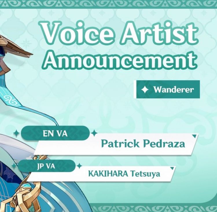 Scaramouche (Wanderer) VA Announcement Genshin Impact | HoYoLAB