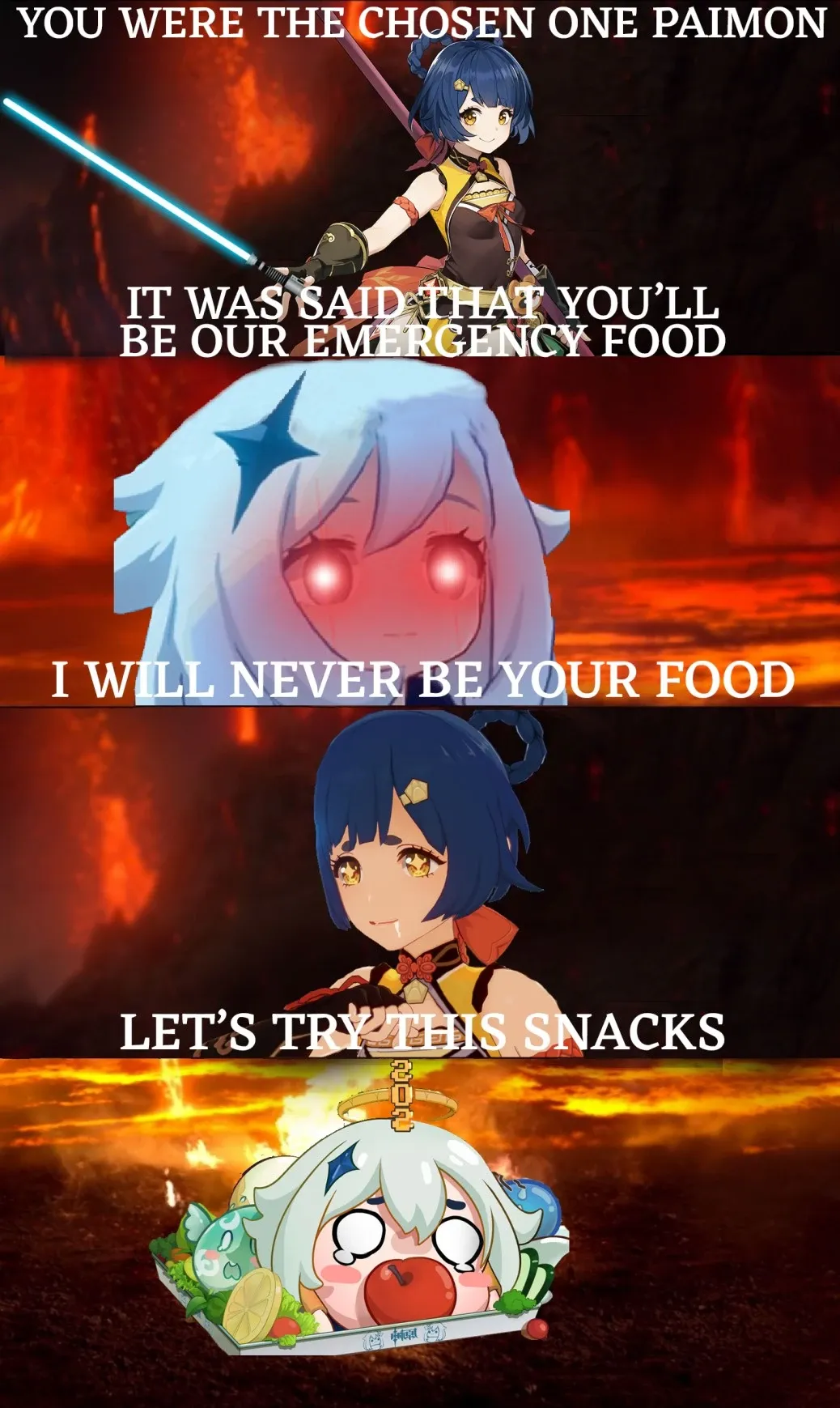 Paimon is good emergency food Genshin Impact | HoYoLAB