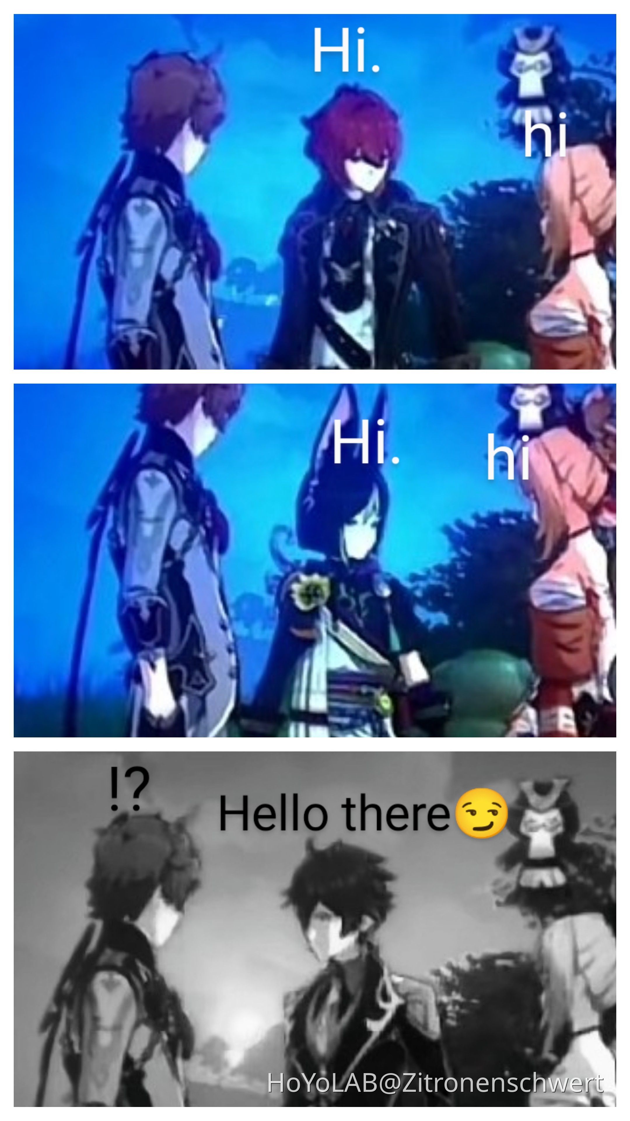 Mein erster meme. Genshin Impact | HoYoLAB