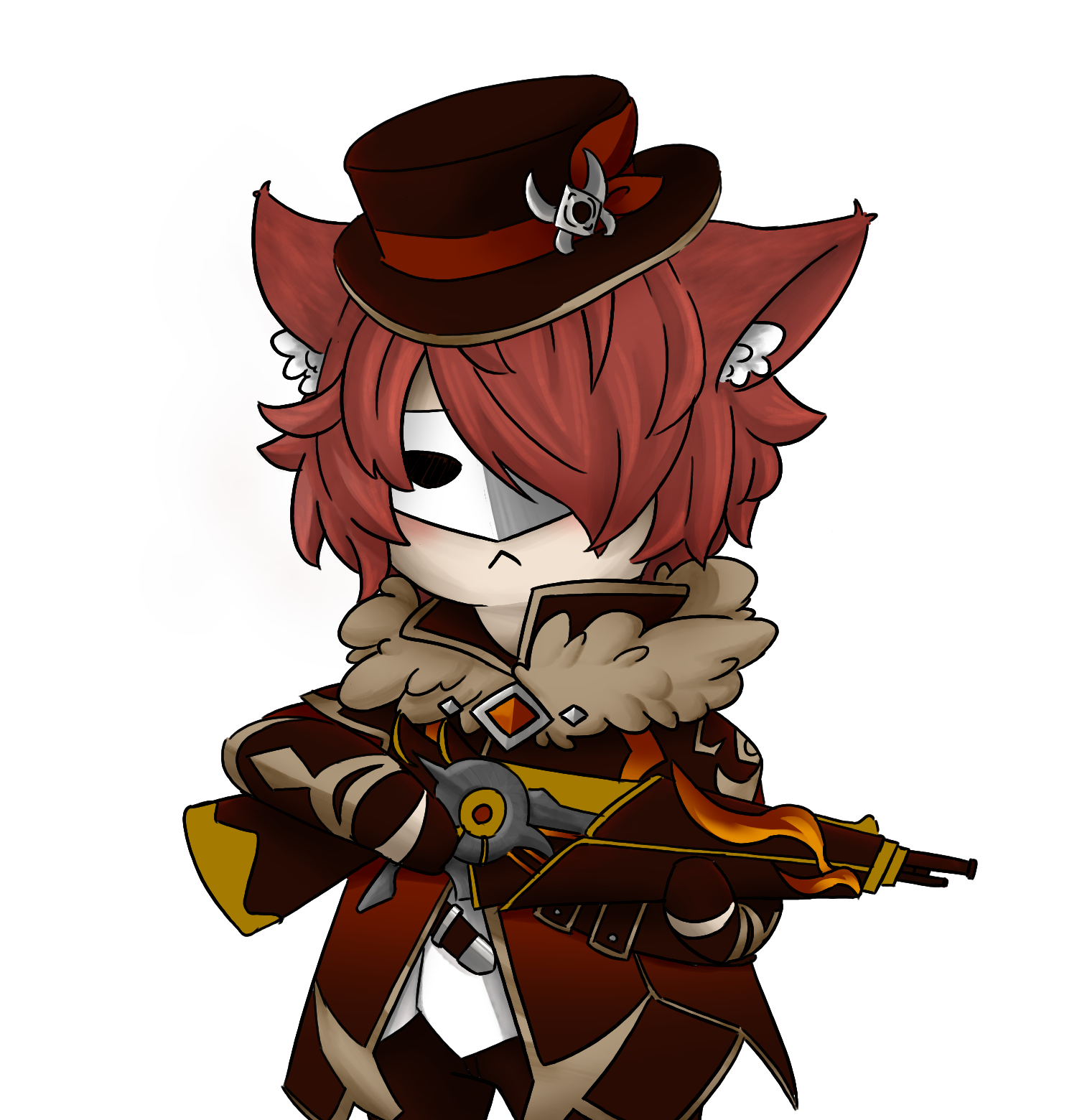 OC as Fatui Pyro Gunner Genshin Impact | HoYoLAB