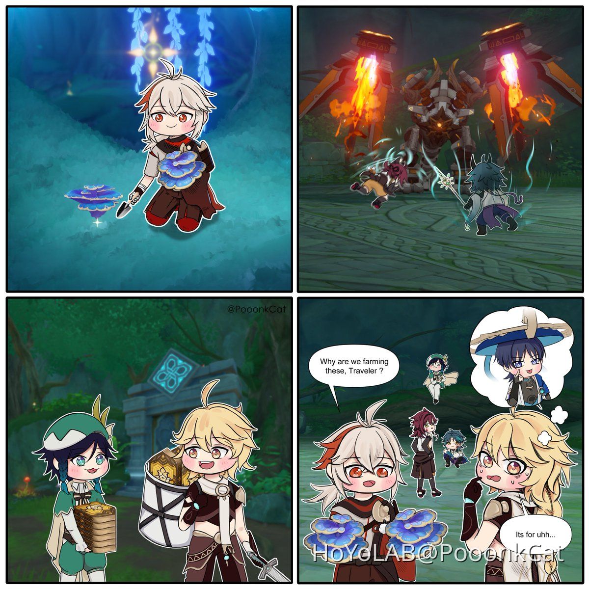 It's time to farm Genshin Impact | HoYoLAB