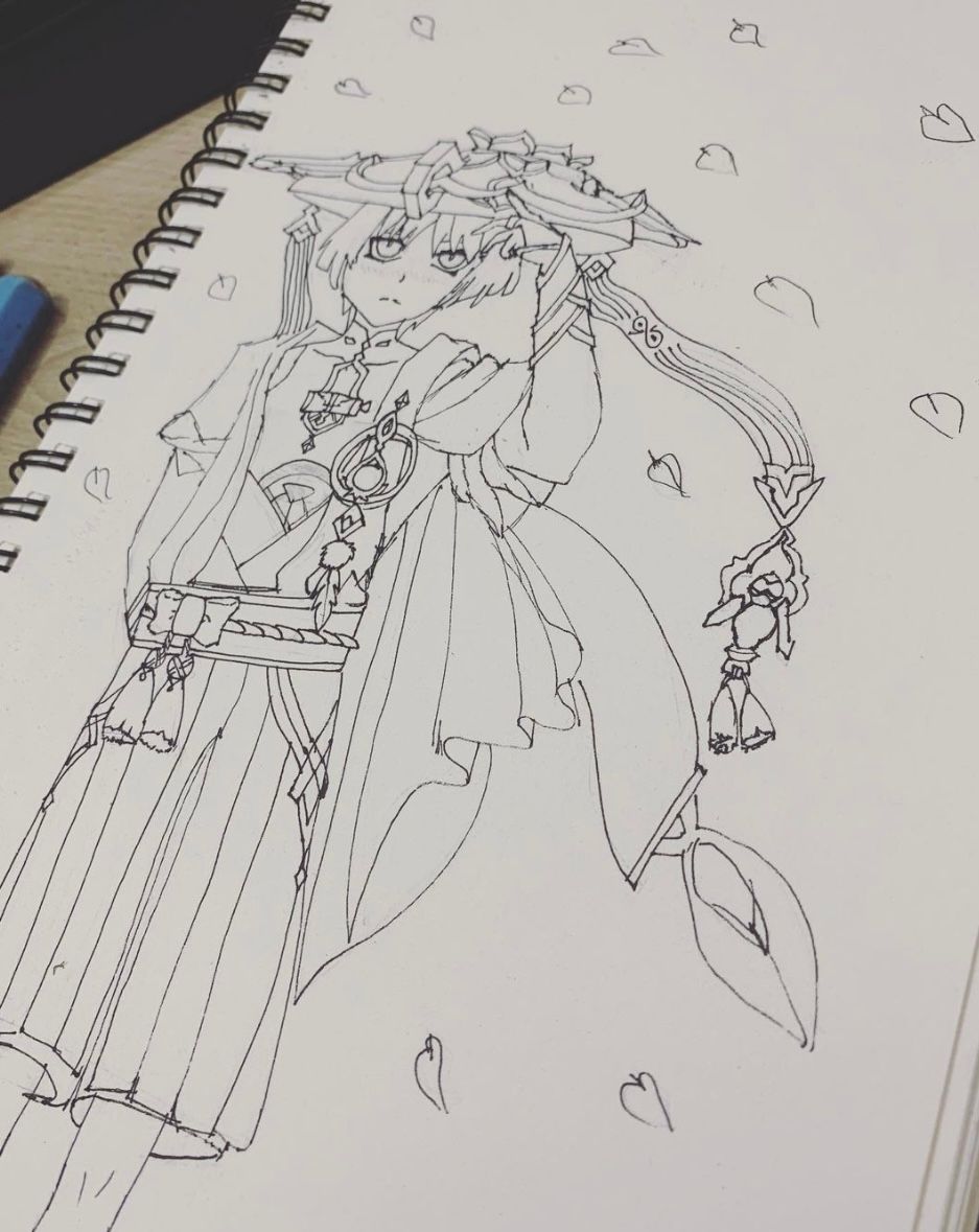 Drawing Genshin Impact | HoYoLAB