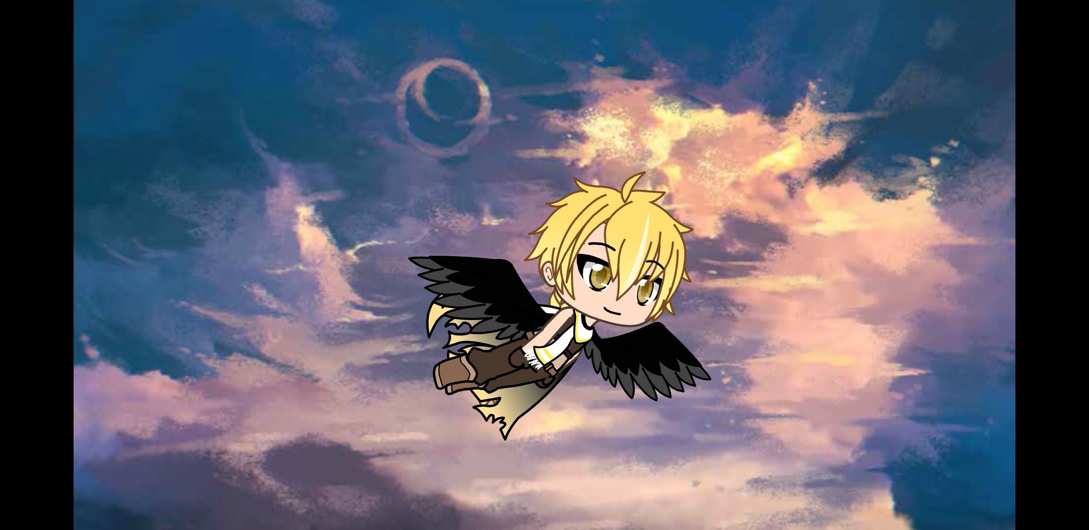 A wierd flying Aether as a gacha Genshin Impact | HoYoLAB