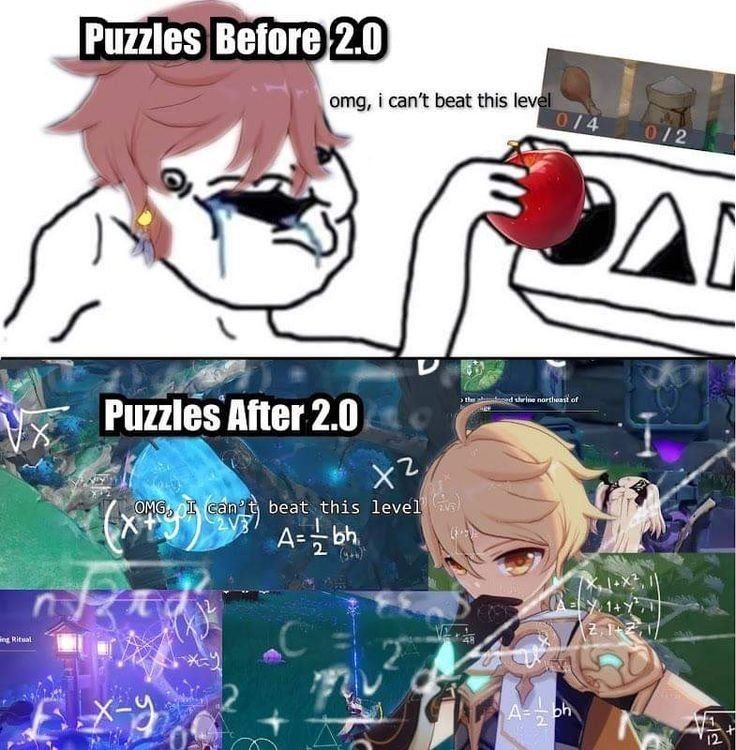 me in maths at school Genshin Impact | HoYoLAB