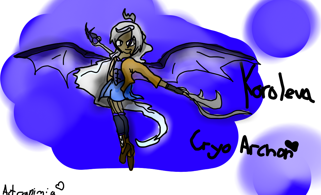 Cryo Archon Fan Design Genshin Impact | HoYoLAB