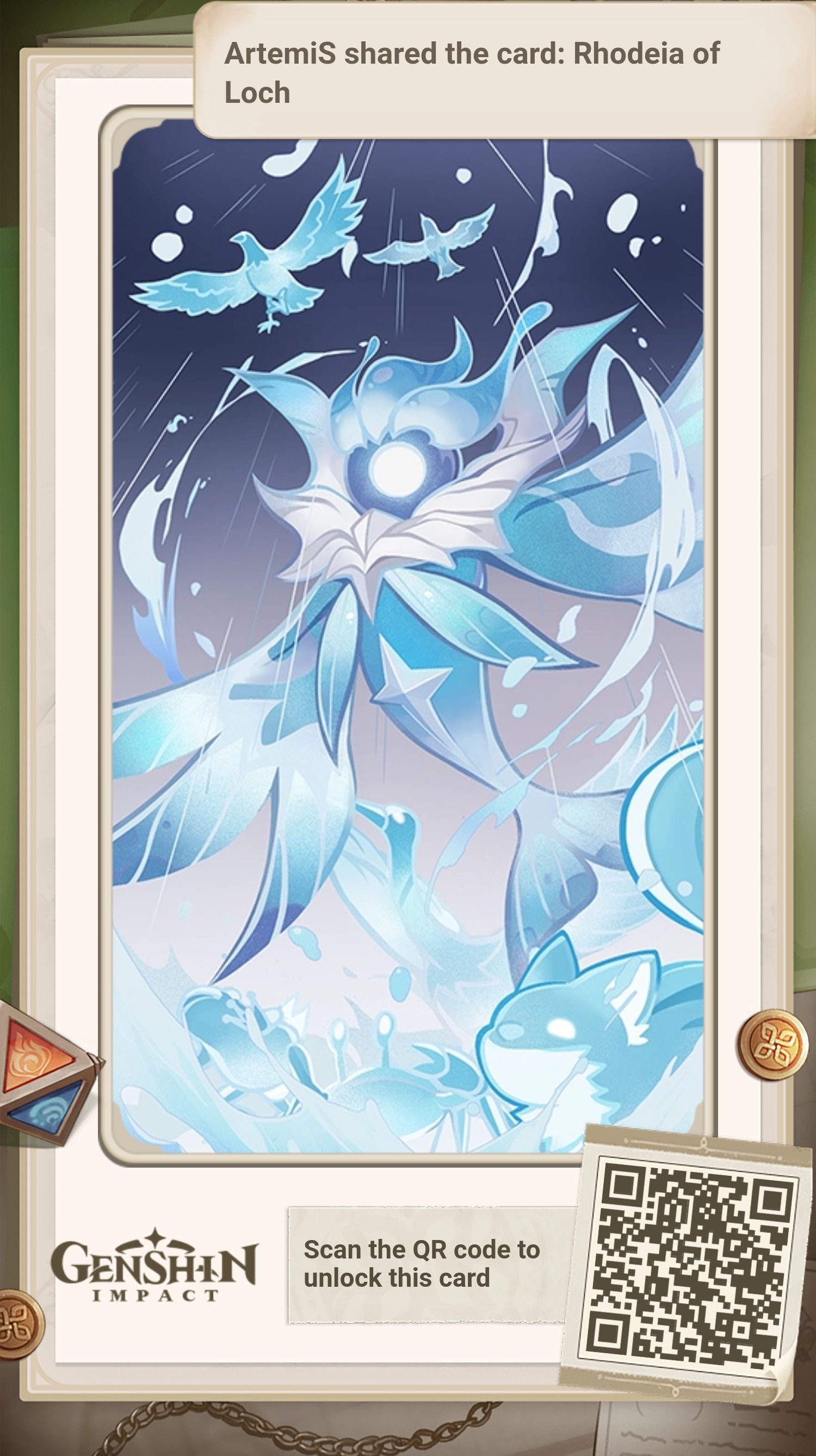 Rhodeia & Mirror Maiden Genshin Impact | HoYoLAB