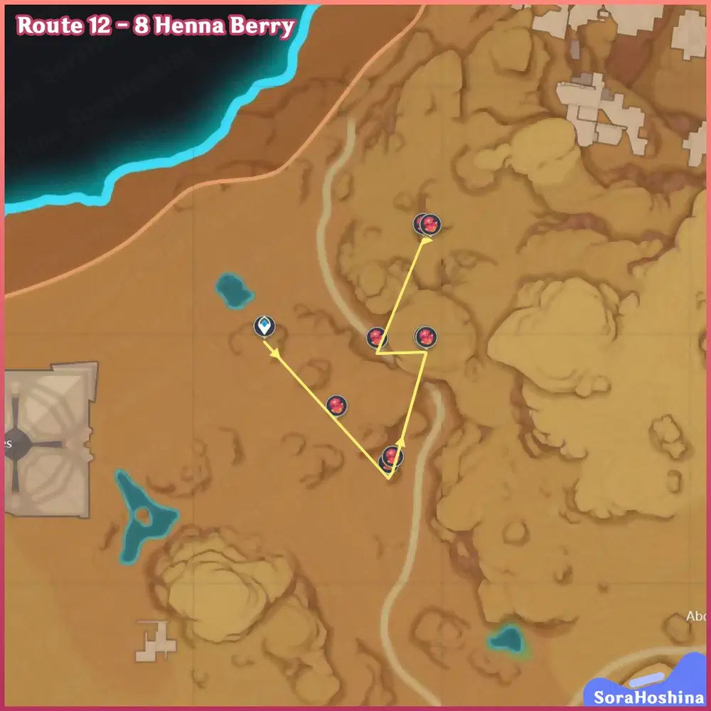 [V3.3] All 80 Henna Berry Location & Farming Guide | Faruzan Ascension ...