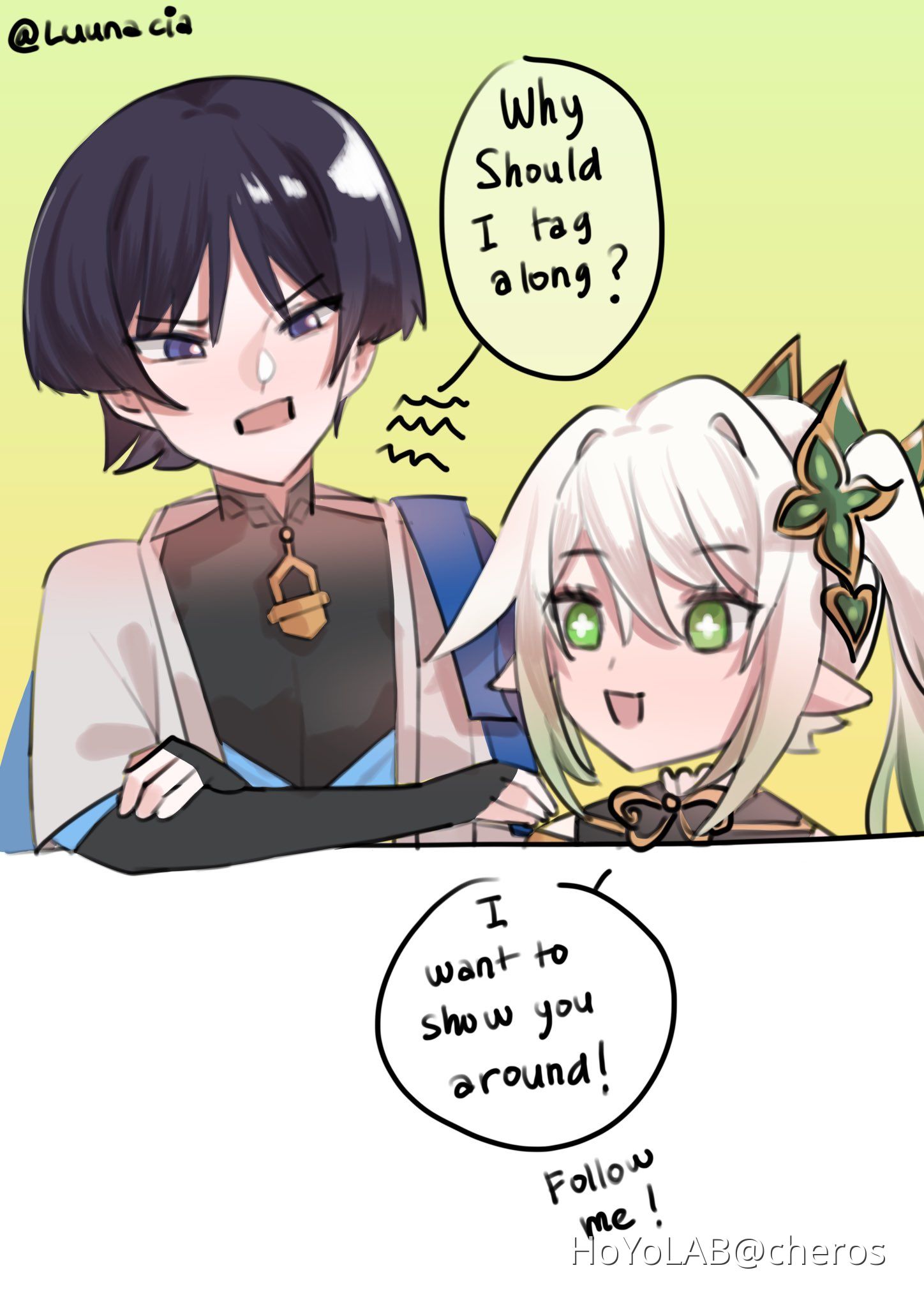 Please smile more, Wanderer! Genshin Impact | HoYoLAB