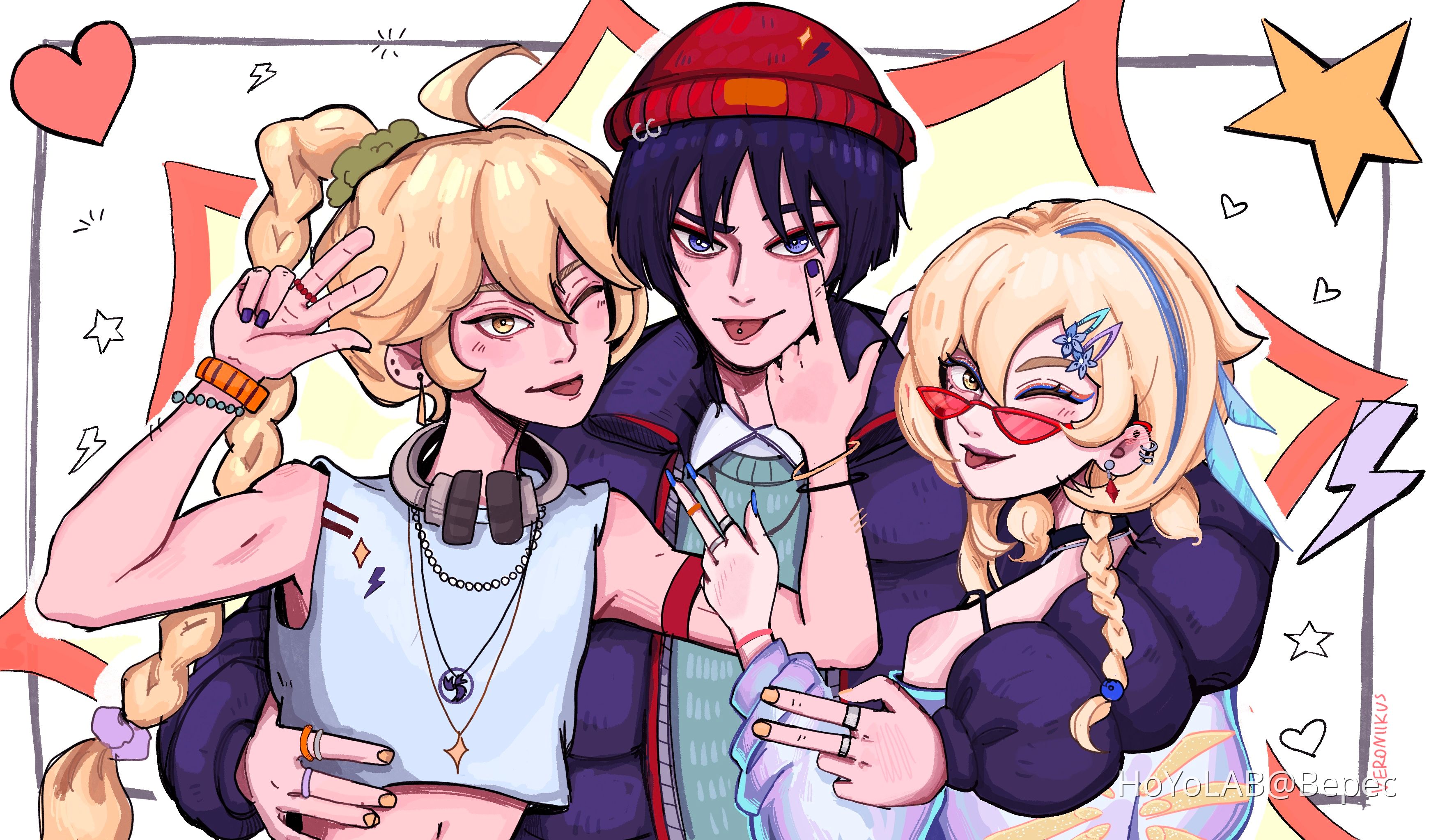 mean fashion club featuring scaraether and some chilumi Genshin Impact ...