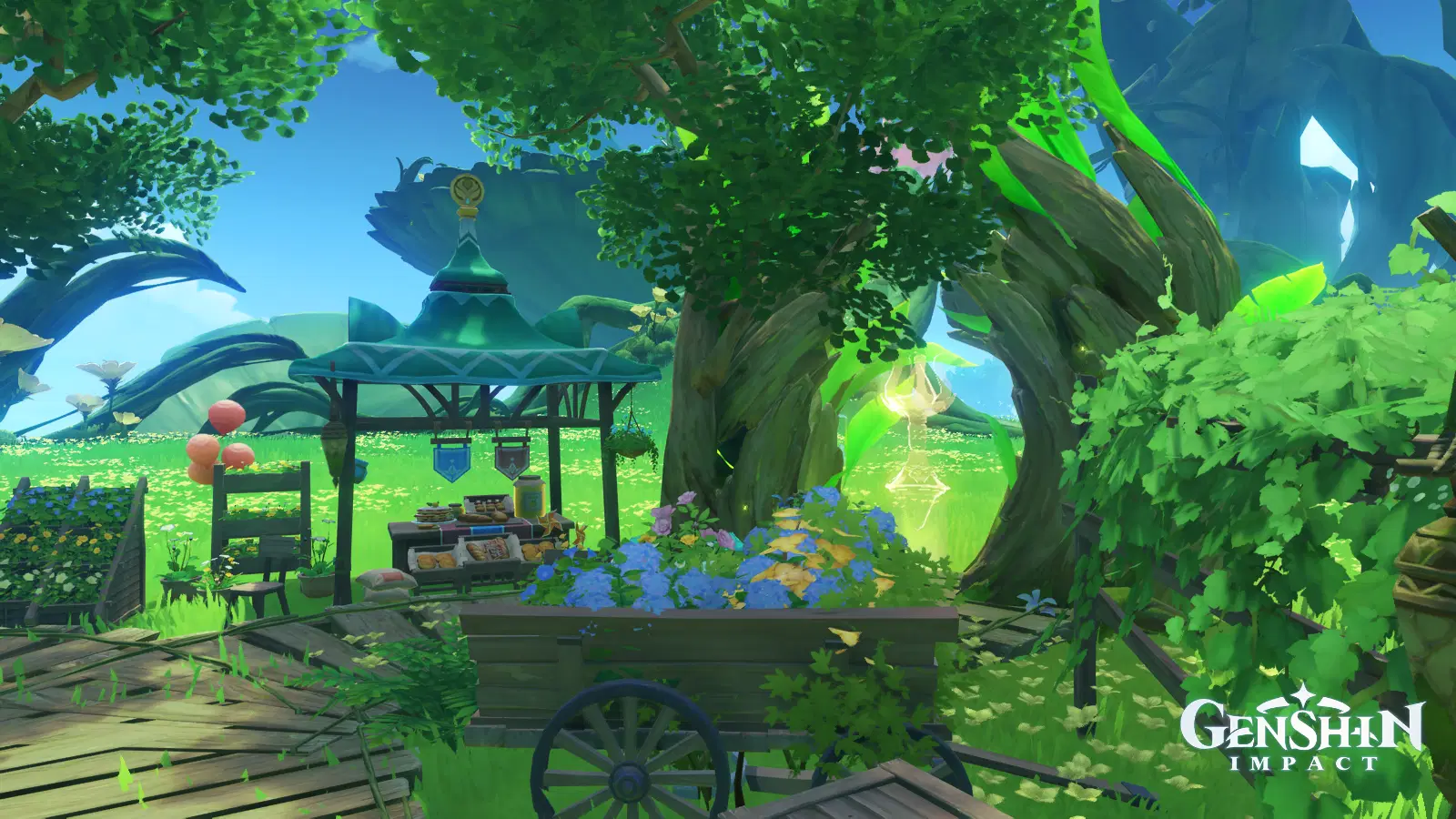 Sumeru Main House With Mini Garden Genshin Impact | HoYoLAB