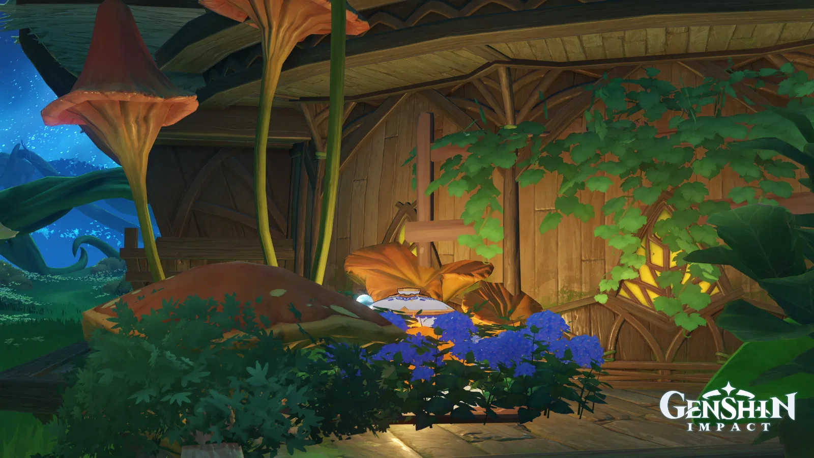 Sumeru Main House With Mini Garden Genshin Impact | HoYoLAB