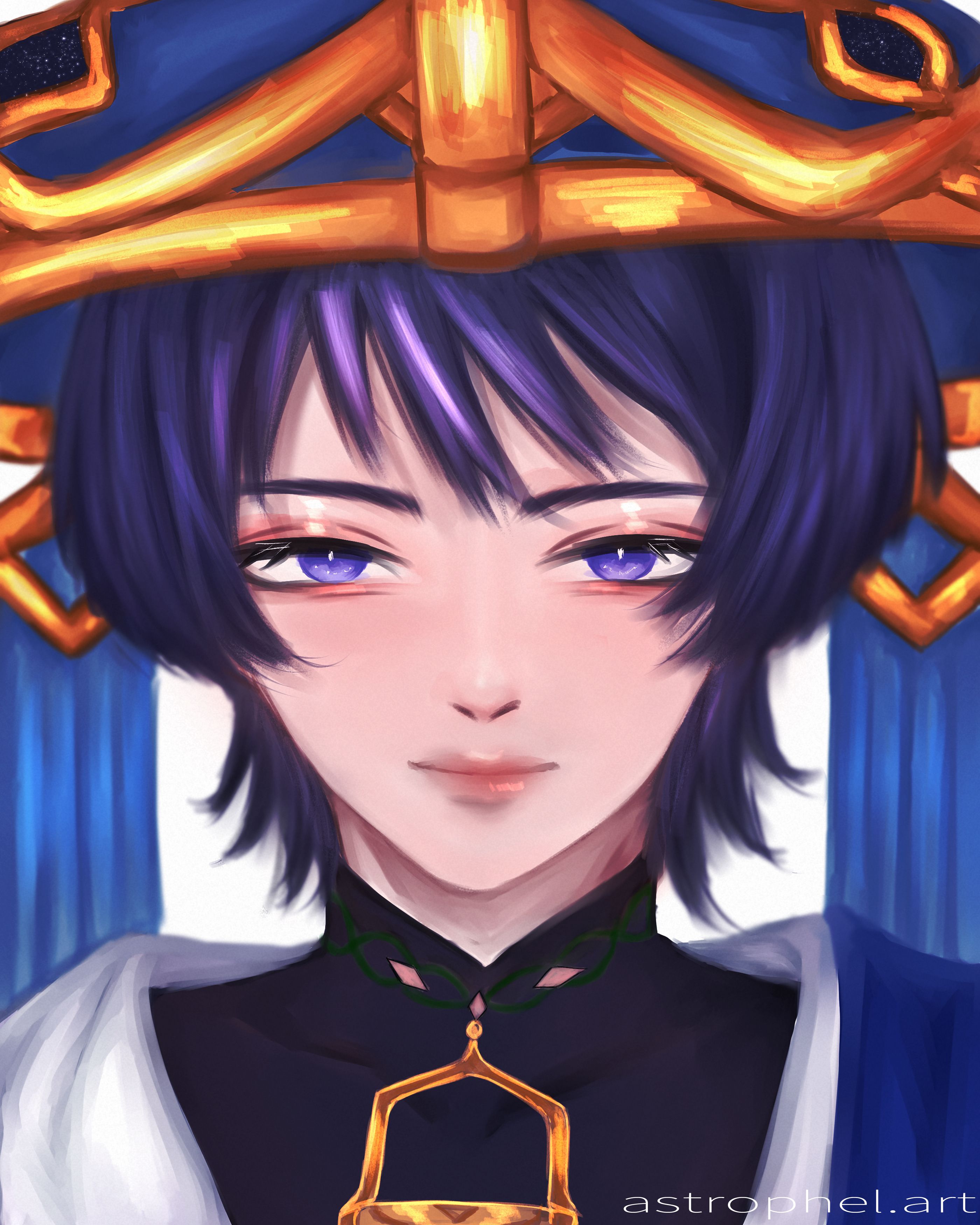 Smiling Scaramouche Genshin Impact | HoYoLAB