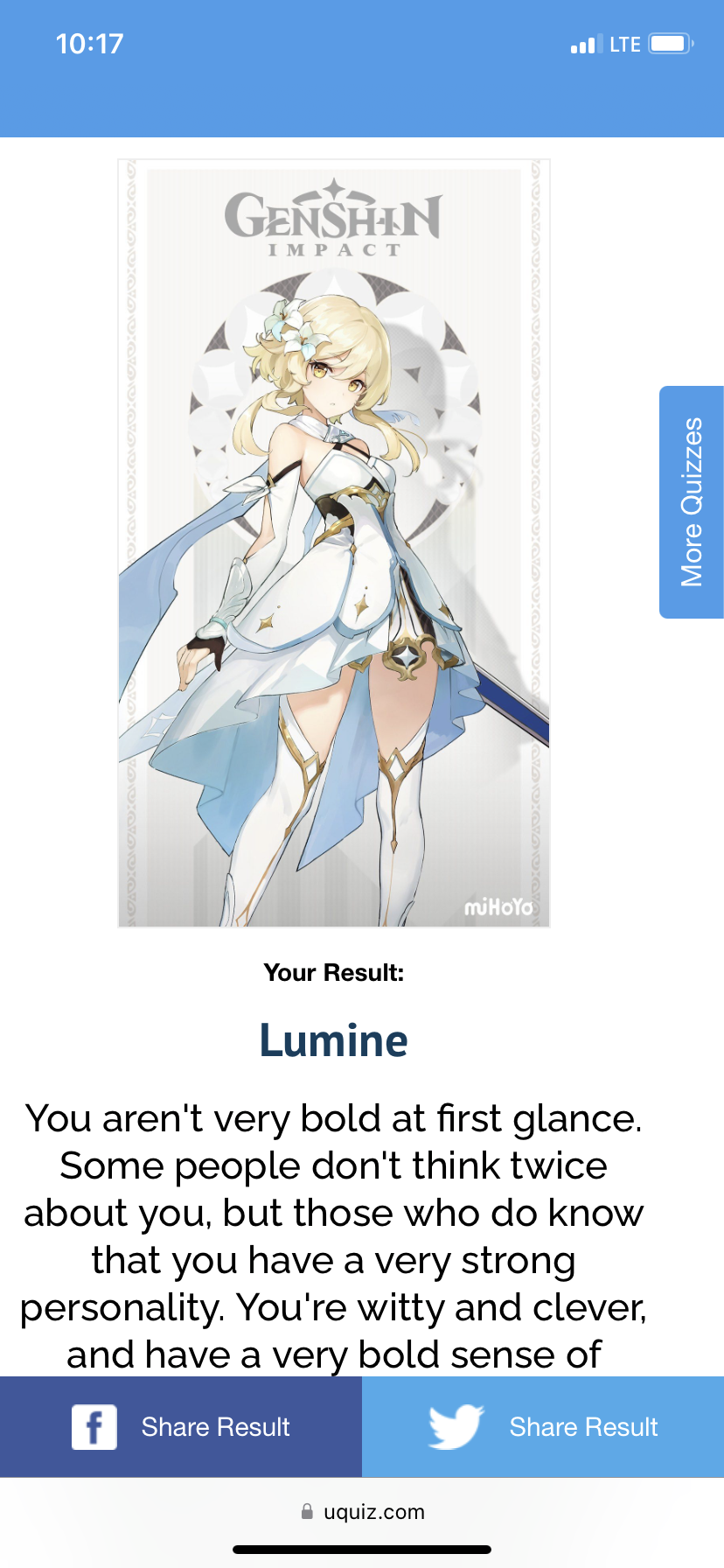 Genshin Kin Test Genshin Impact | HoYoLAB