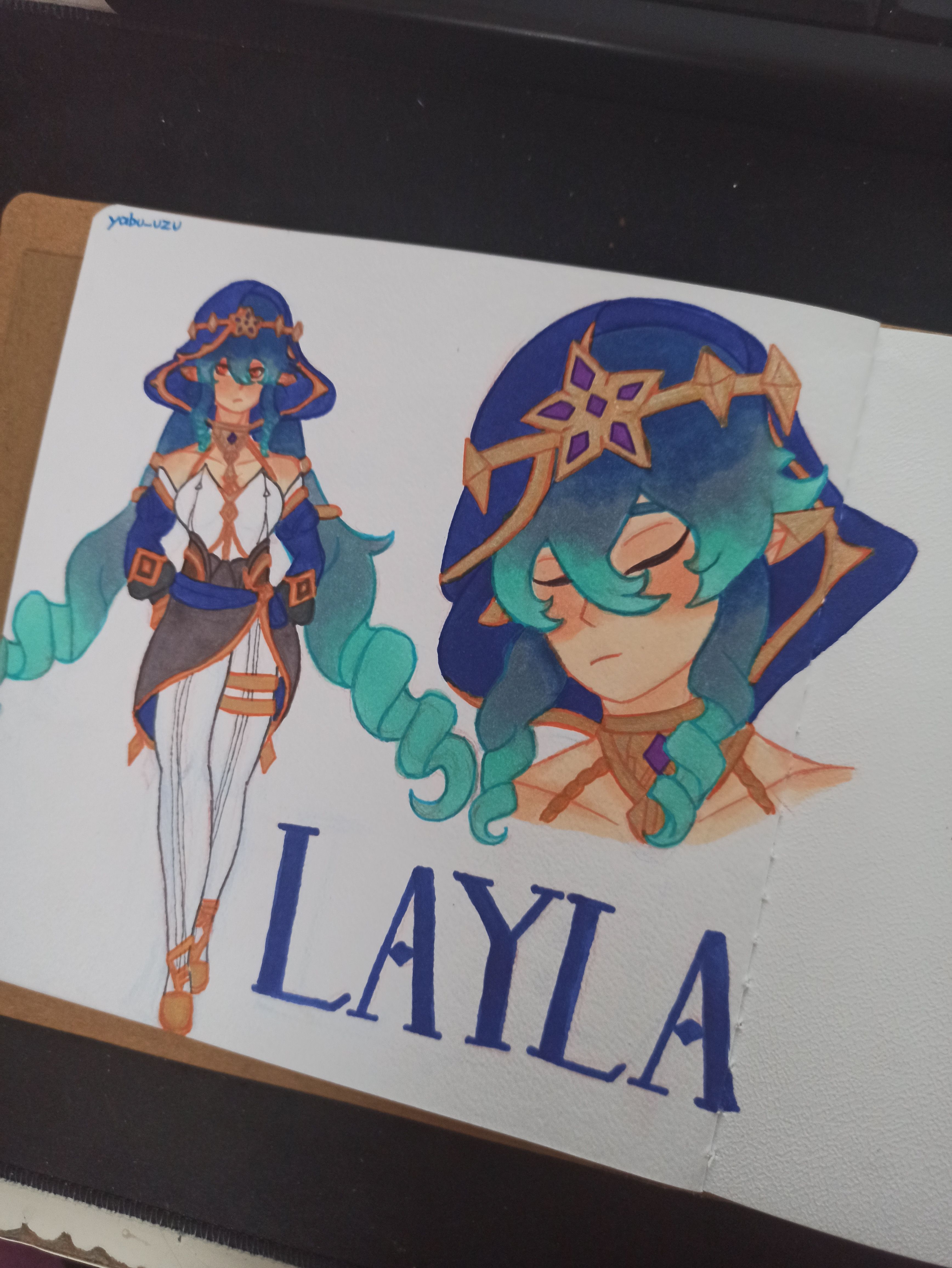 Layla Fanart Genshin Impact | HoYoLAB