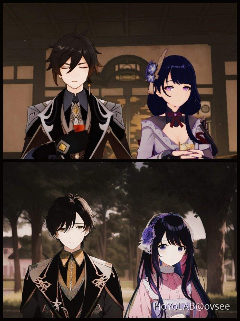 Арты MMD VS Нейросети Genshin Impact | HoYoLAB