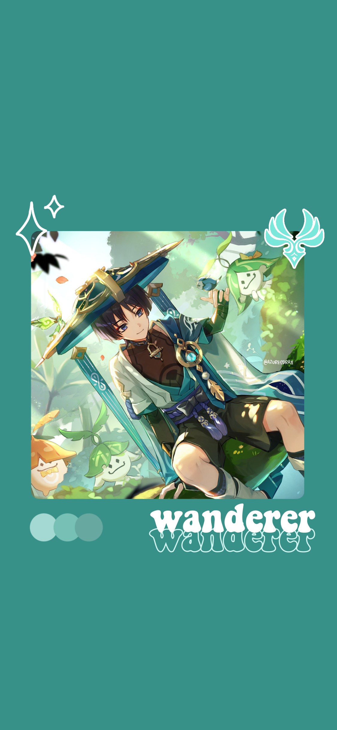 free “wanderer” wallpaper! -sora Genshin Impact | HoYoLAB