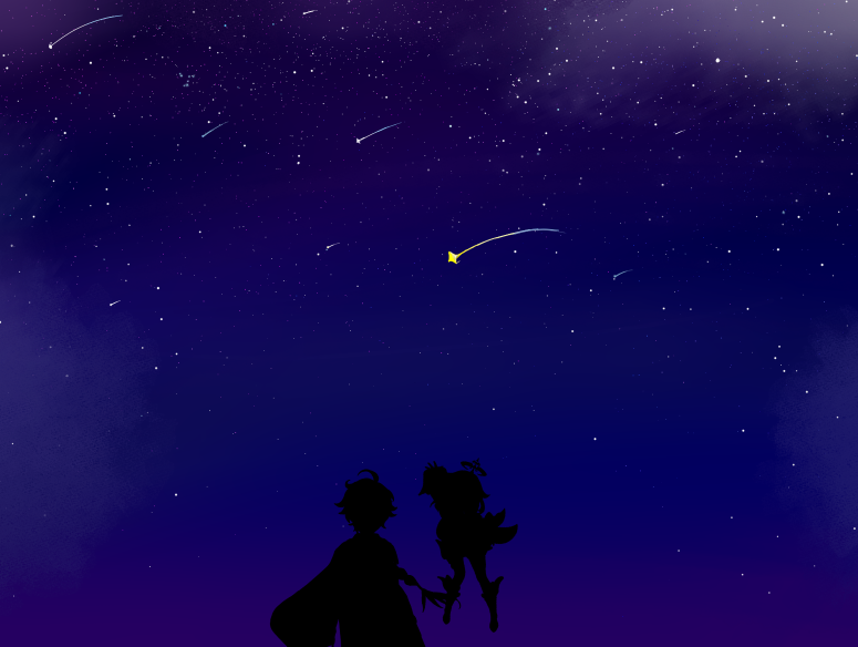 The skies of Teyvat are fake (?) Genshin Impact | HoYoLAB