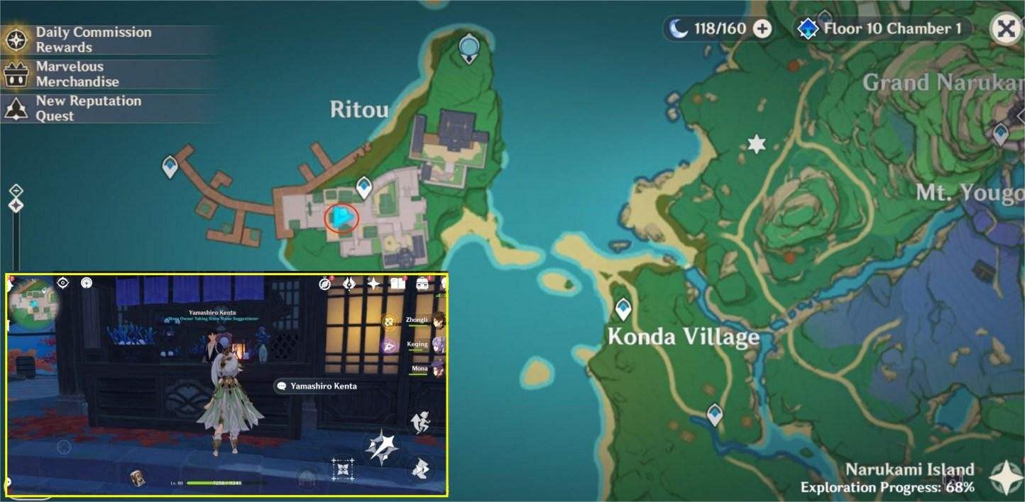 Percorso di raccolta rapida di Sango Pearl Genshin Impact | HoYoLAB