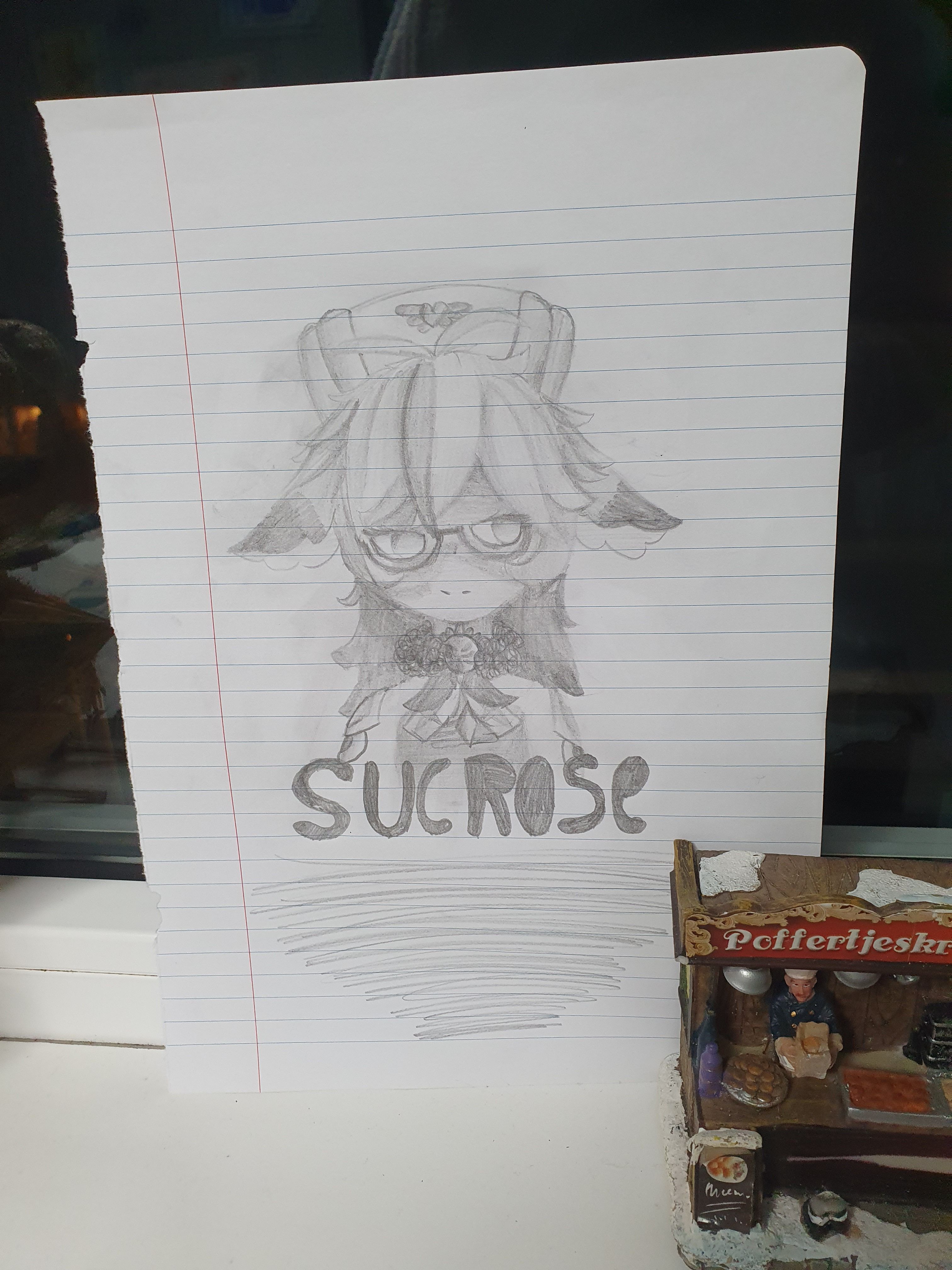 random sucrose drawing I made Genshin Impact | HoYoLAB
