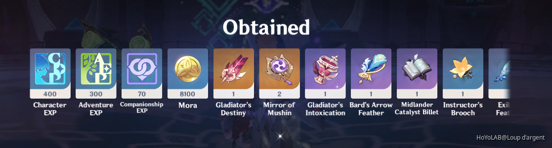 My first billet from Sumeru Weekly Boss Genshin Impact | HoYoLAB