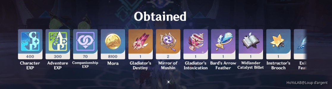 My first billet from Sumeru Weekly Boss Genshin Impact | HoYoLAB