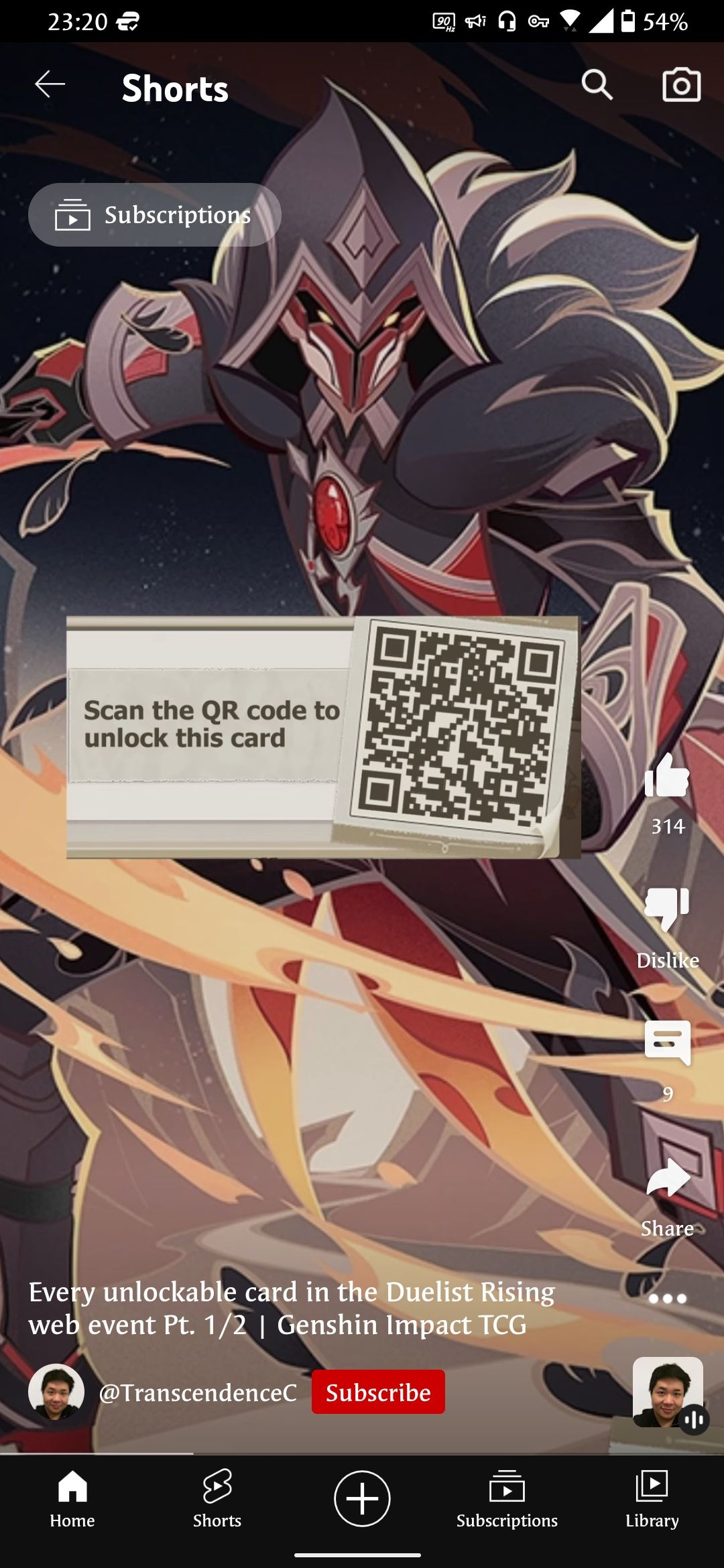 Screenshots from You Tube U can unlock all by using QR scanner from ur ...