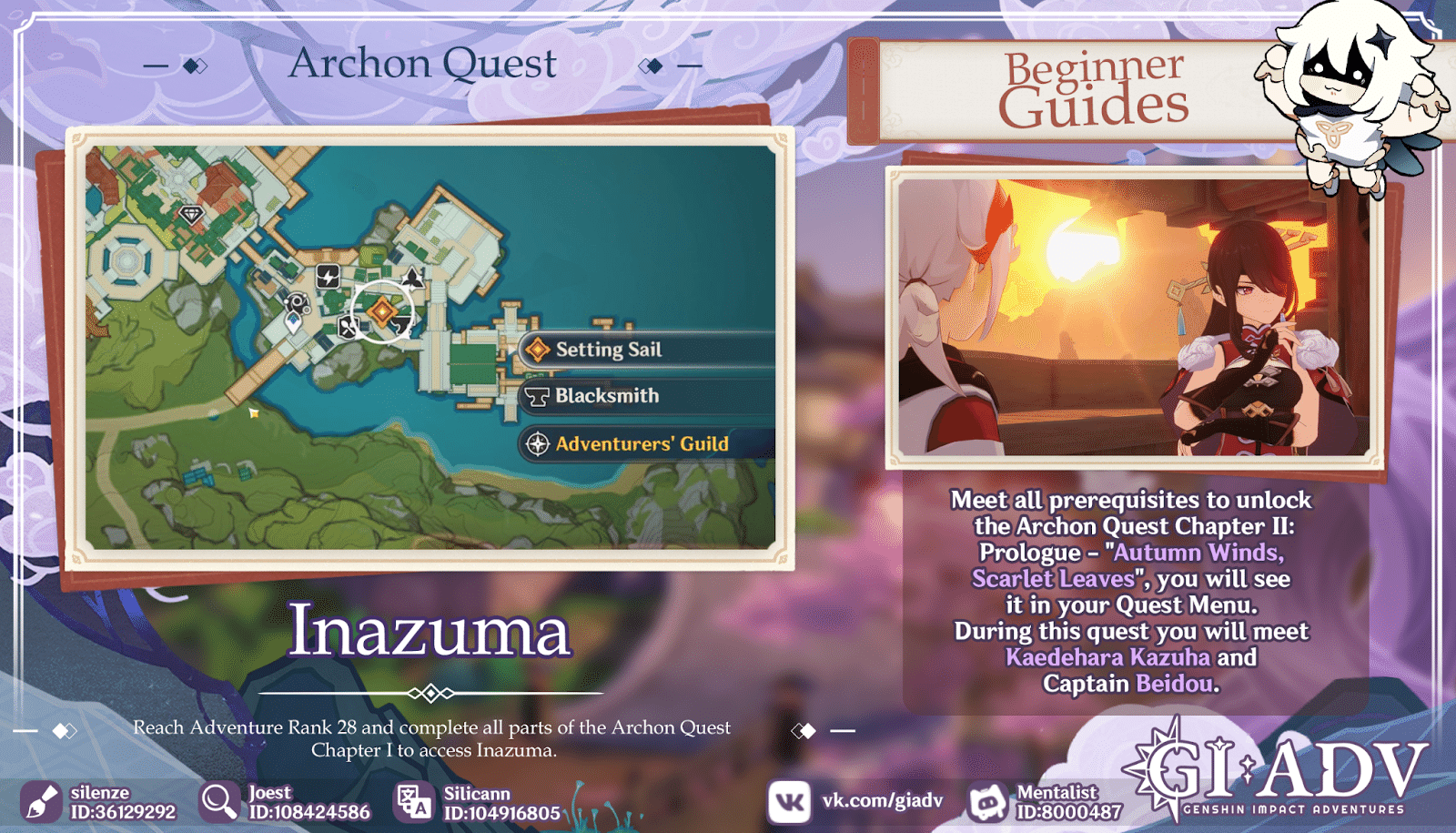 ⚡Beginner Guide Series – Archon Quest to Inazuma Genshin Impact | HoYoLAB