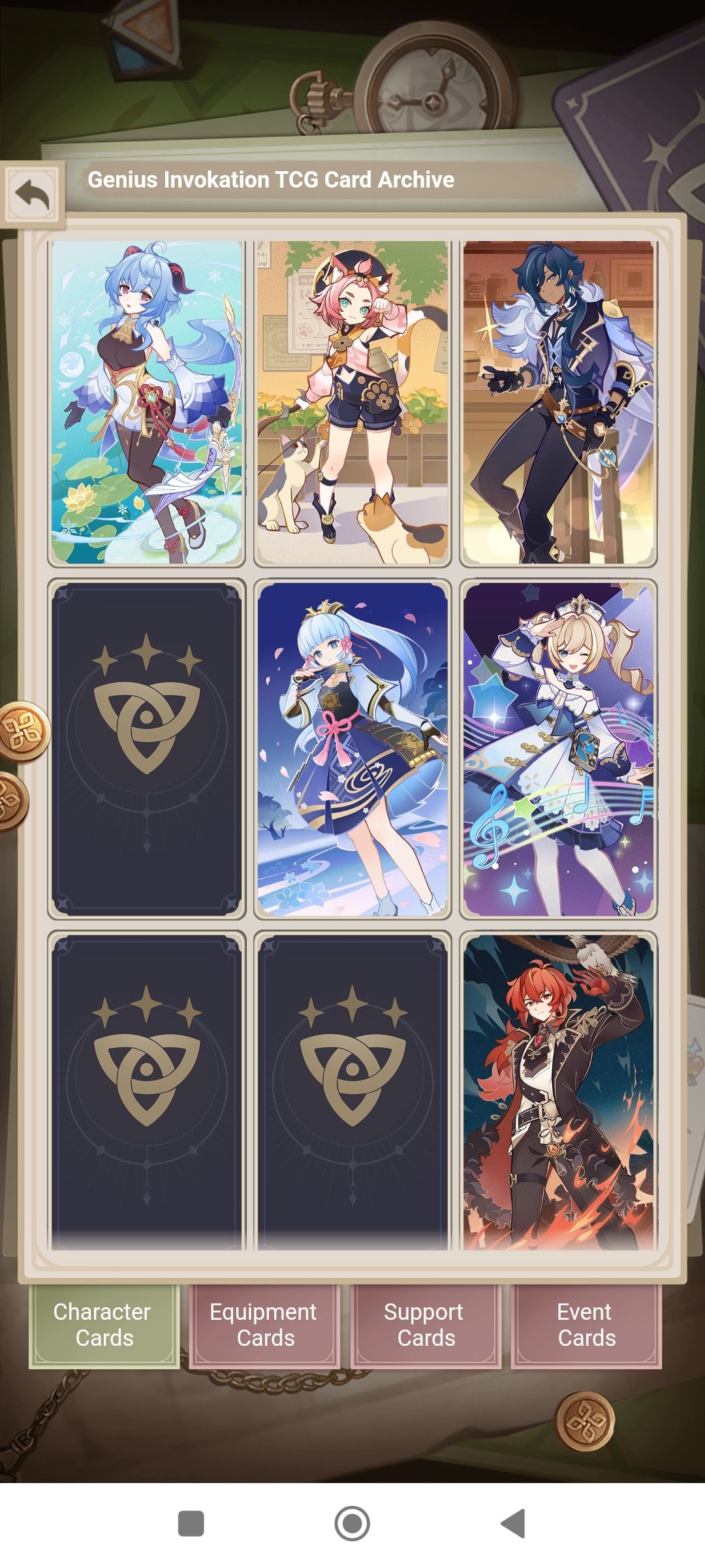 Them Card Collection Genshin Impact | HoYoLAB