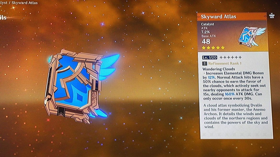 My first 5 Star Weapon! Genshin Impact | HoYoLAB