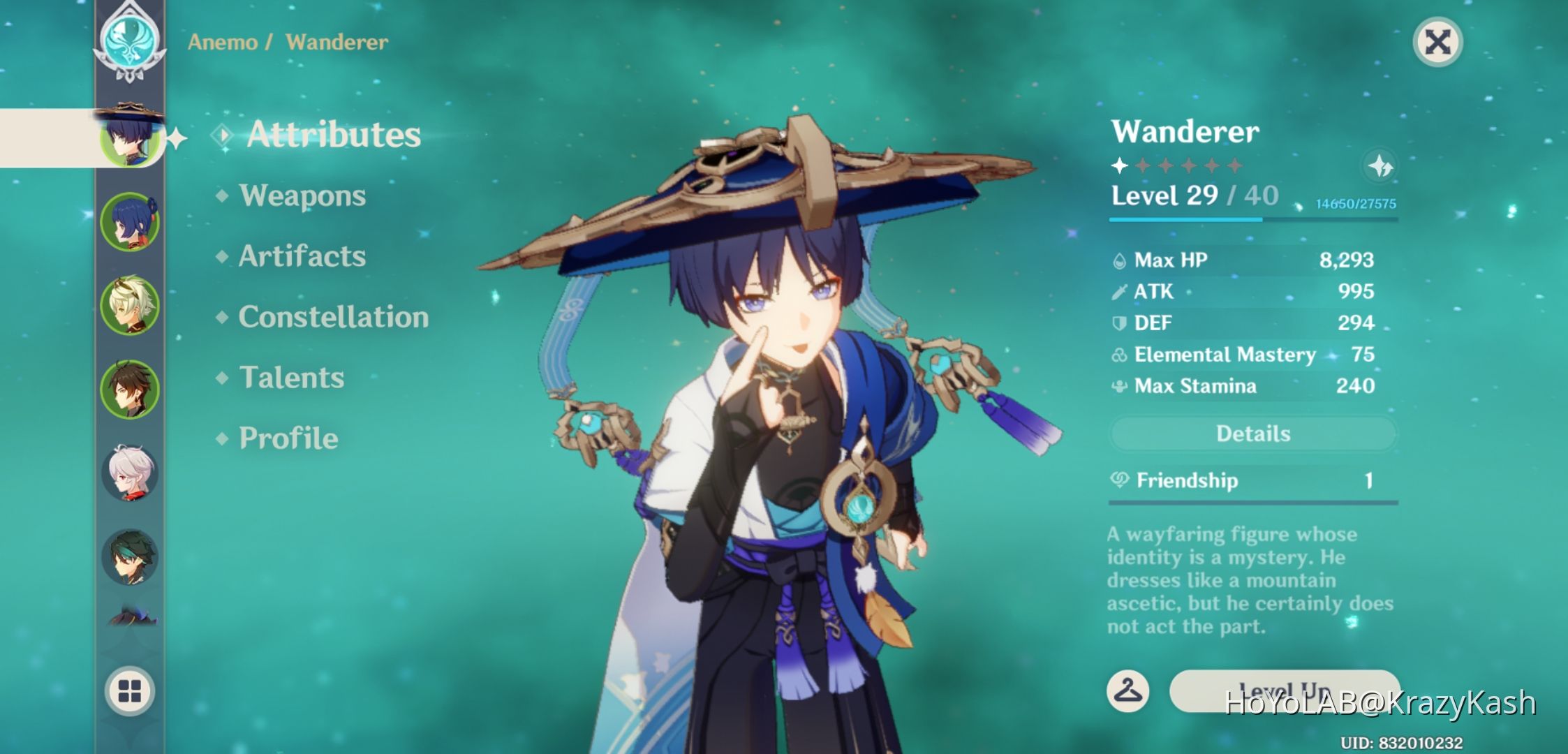 Wanderer Came Early !! Genshin Impact | HoYoLAB