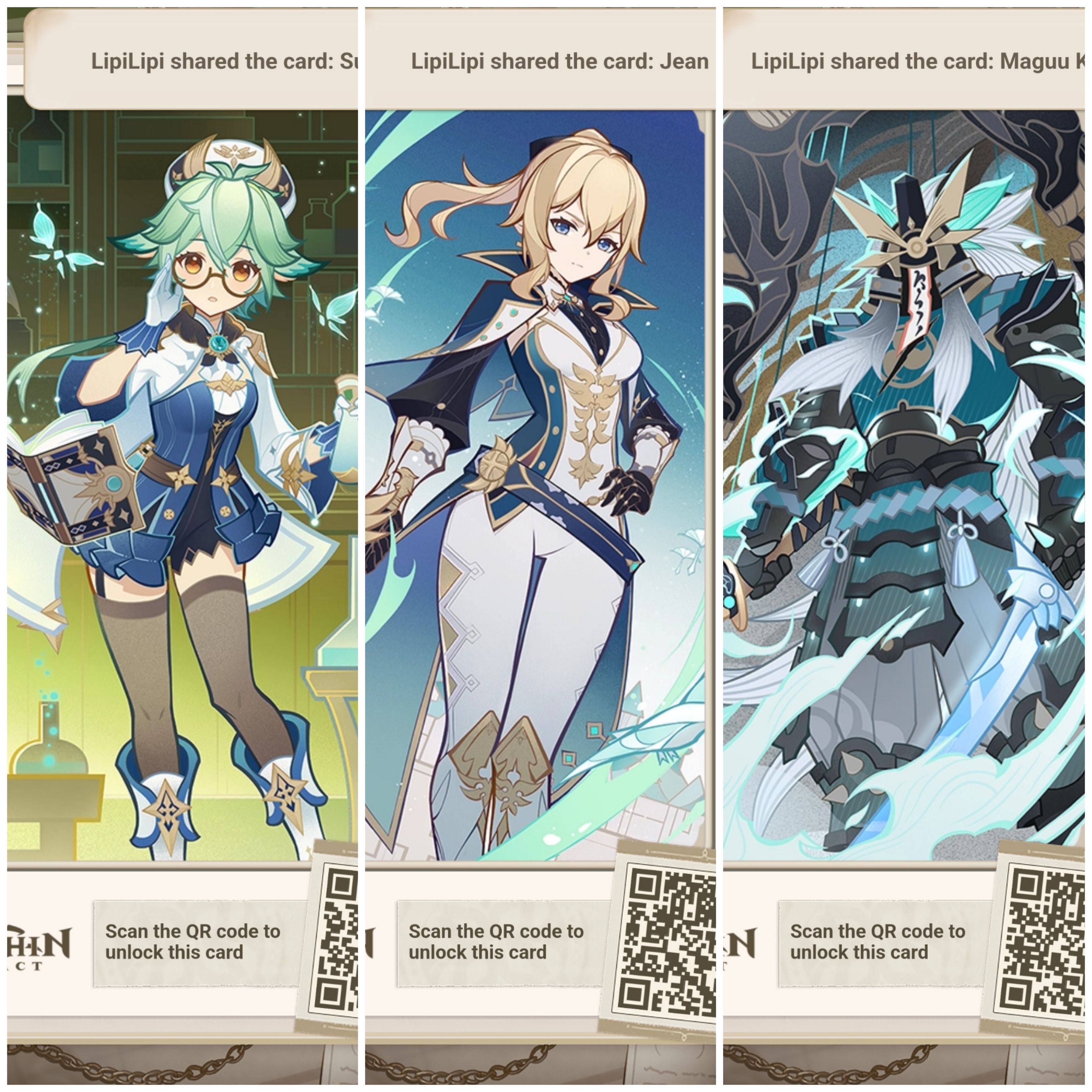 Need help with the TCG Cards ? Anemo Edition, (*´ ˘ `*) Genshin Impact ...