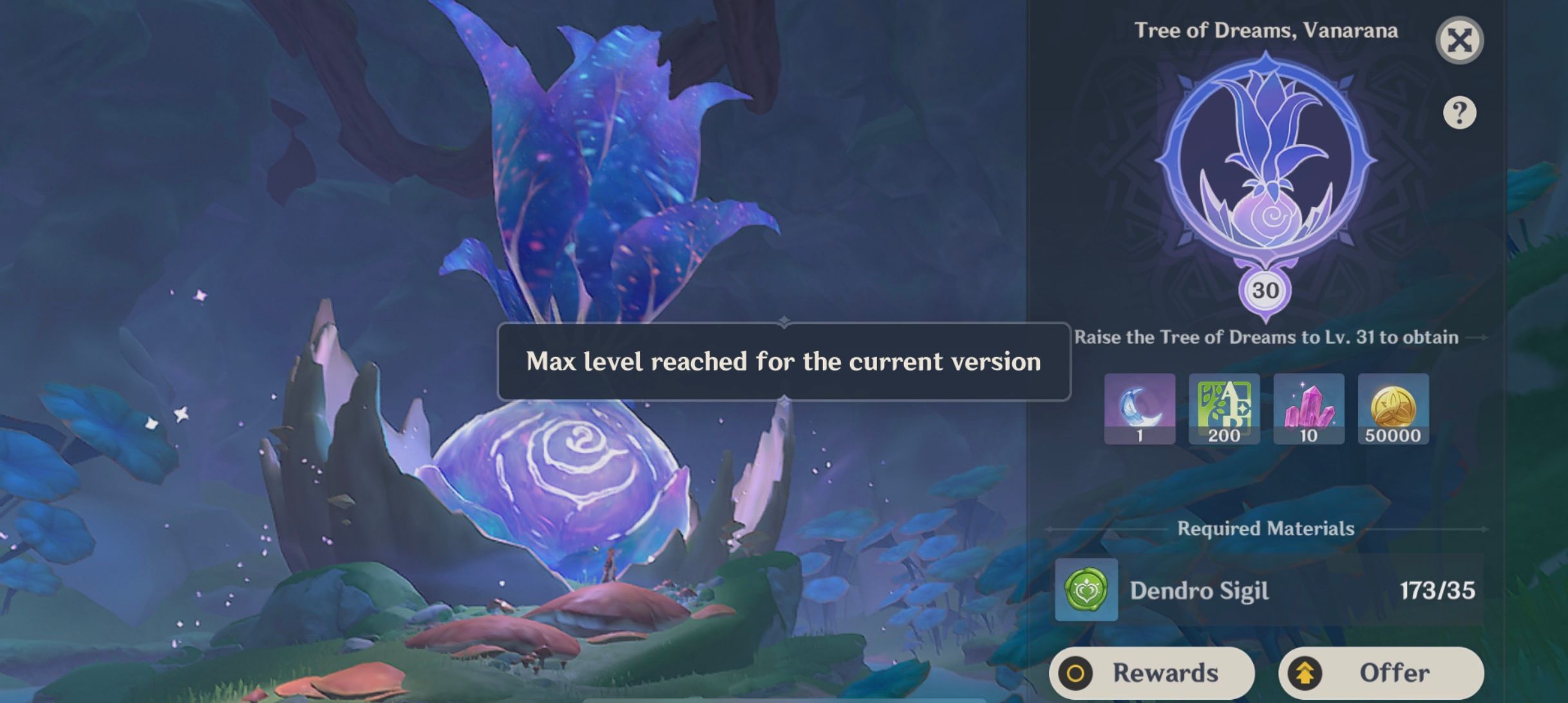 am i the only one waiting for this onion tree to increase its max lvl 🥲 ...