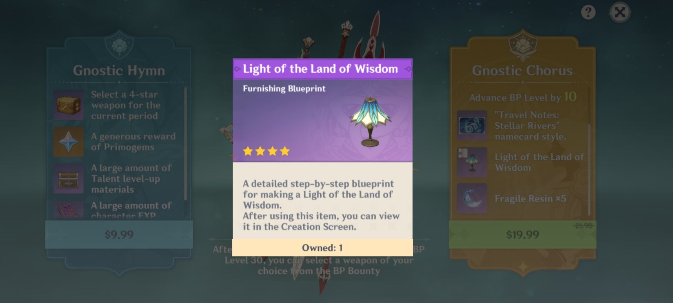 Gnostic Chorus v3.3...what? Genshin Impact | HoYoLAB