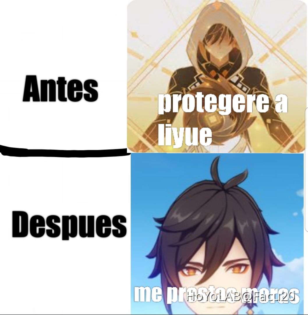 El arconte geo antes y despues Genshin Impact | HoYoLAB