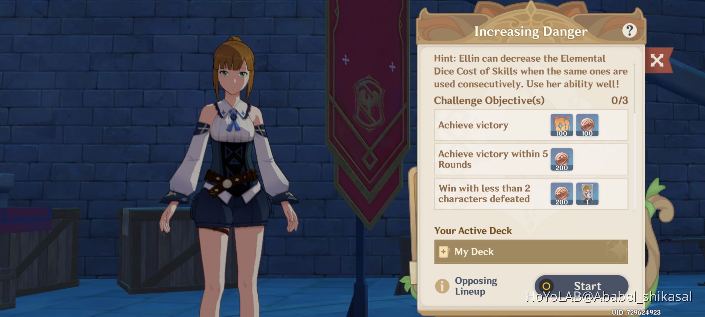 Genious Invocation Tips - Ellin Genshin Impact | HoYoLAB