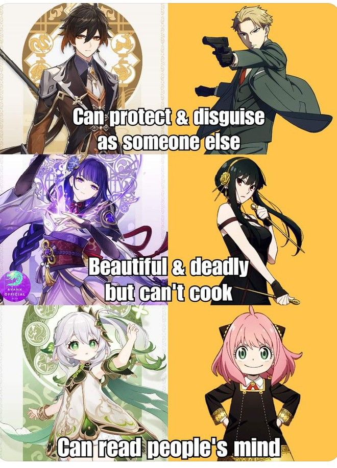 Archon x Family Genshin Impact | HoYoLAB