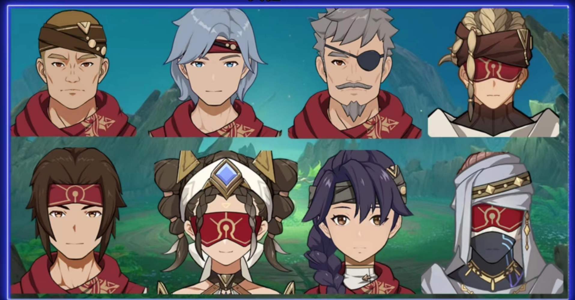 Collection of Character Cards in the Pool of the First Half of V3.3 ...