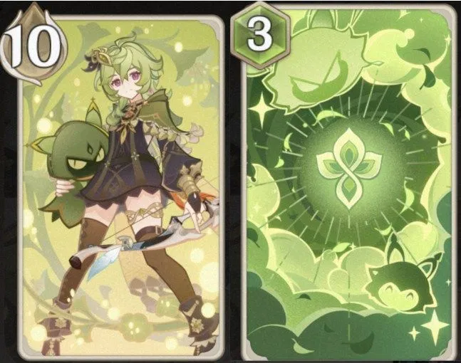 [V3.3] Genius Invocation TCG Card Information | Character Skill Origins ...