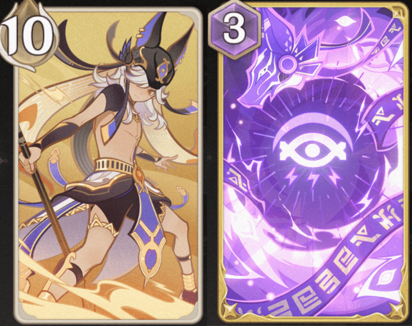 [V3.3] Genius Invocation TCG Card Information | Character Skill Origins ...