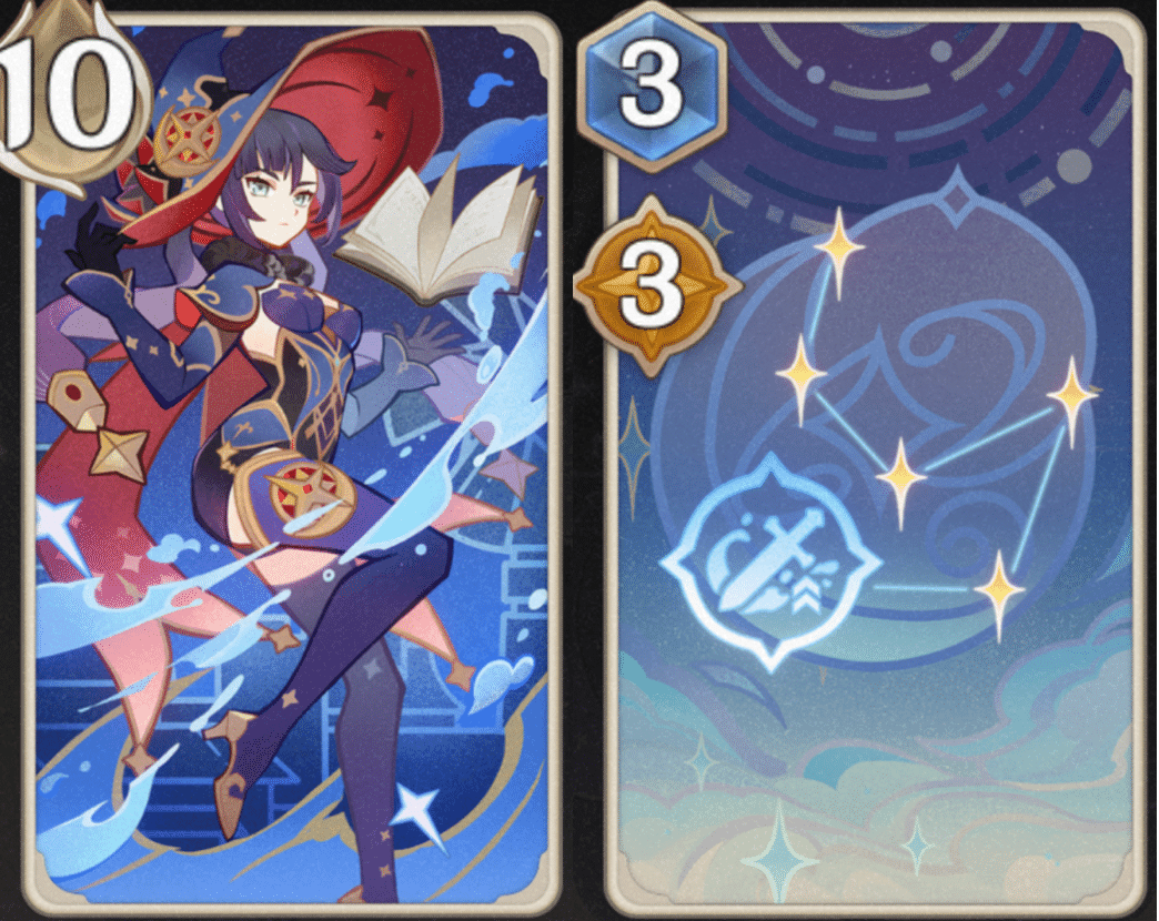 [V3.3] Genius Invocation TCG Card Information | Character Skill Origins ...