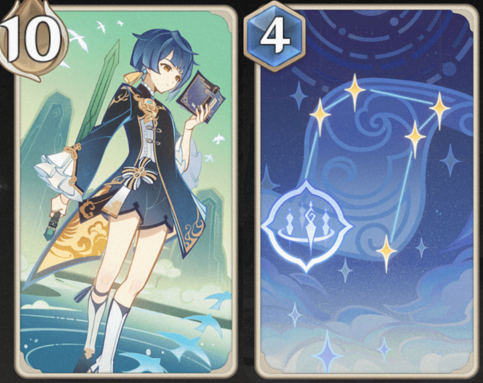 [V3.3] Genius Invocation TCG Card Information | Character Skill Origins ...