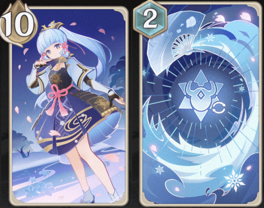 [V3.3] Genius Invocation TCG Card Information | Character Skill Origins ...