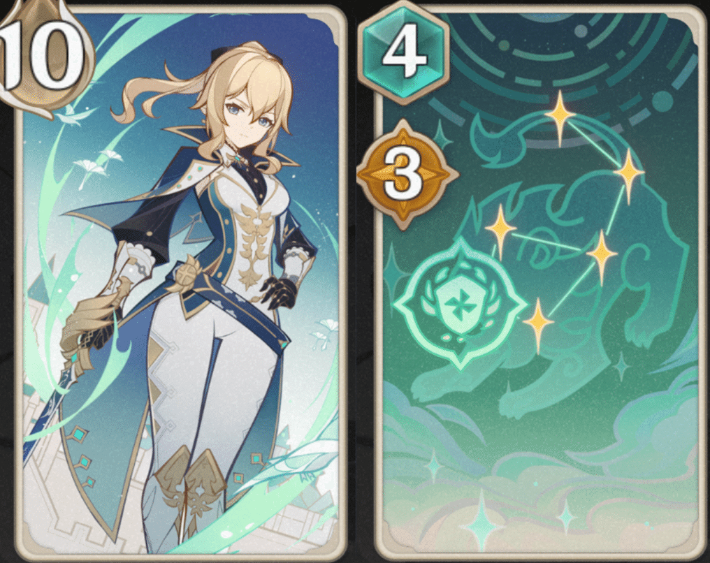 [V3.3] Genius Invocation TCG Card Information | Character Skill Origins ...