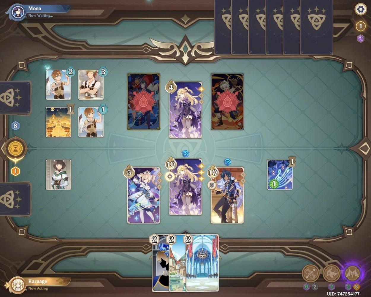 Genius Invokation TCG Tavern Guest Challenge Tips + Mona Genshin Impact ...