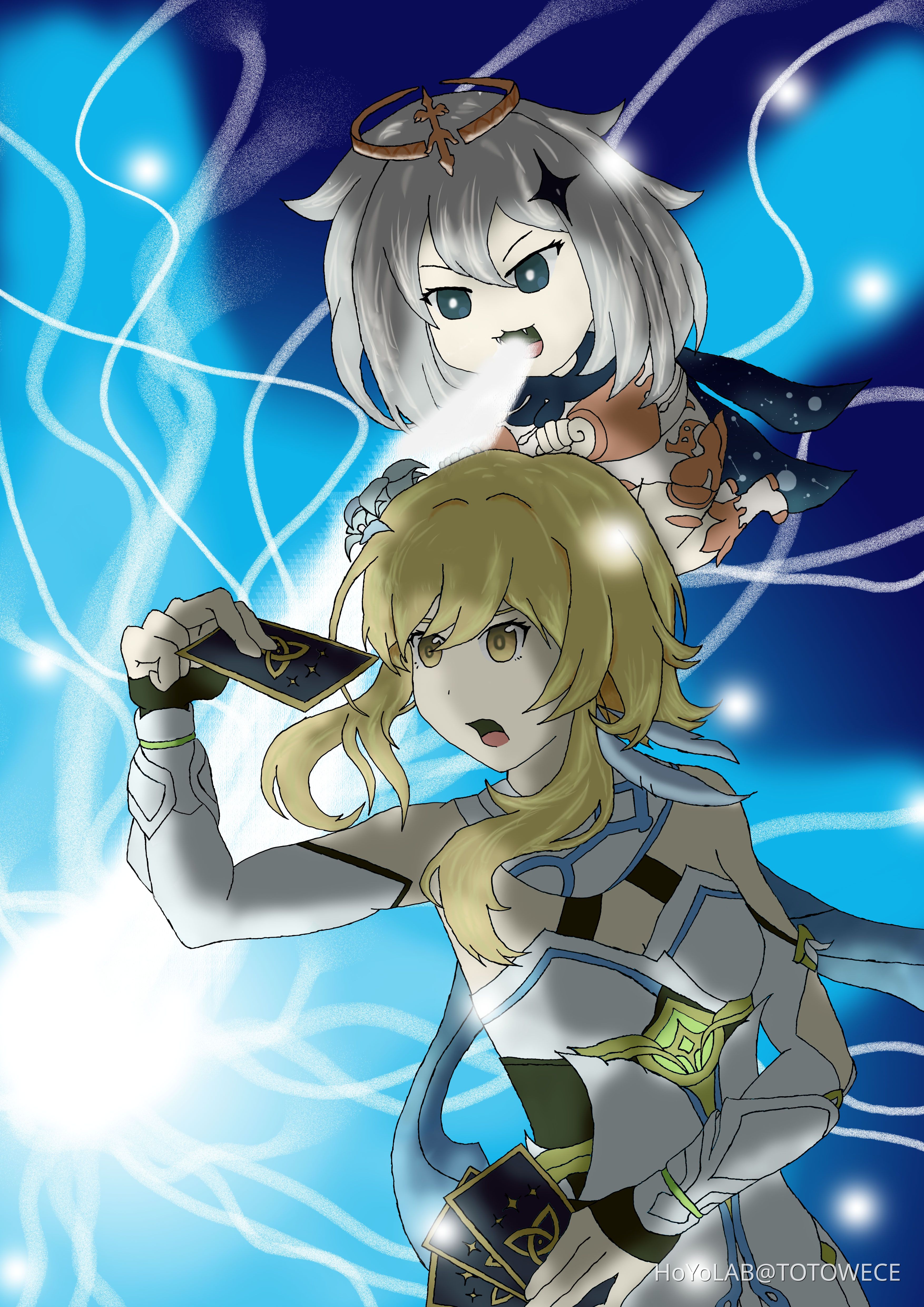 Come Forth, Blue Eyes White Paimon ! Genshin Impact | HoYoLAB