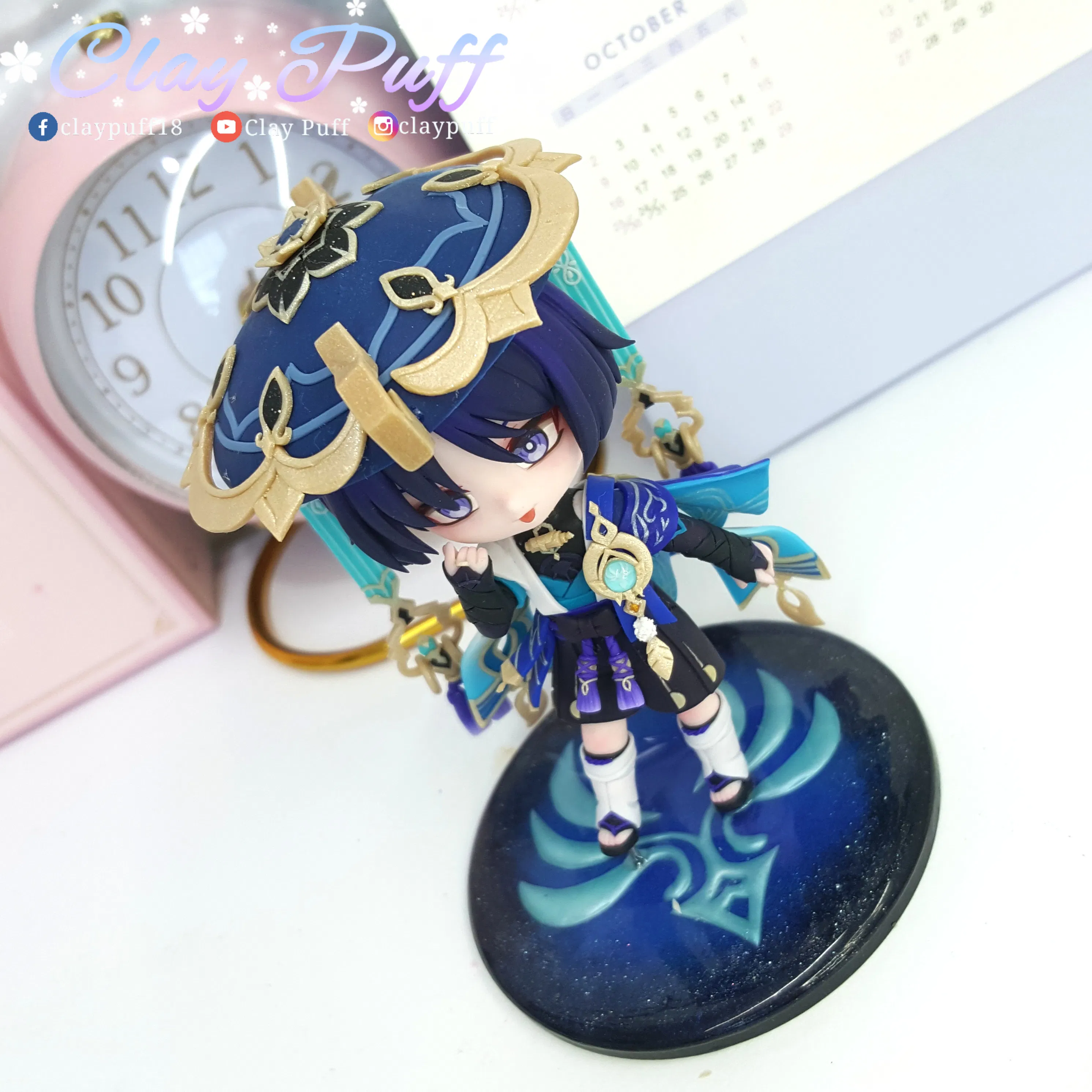 Chibi Wanderer ClayPuff Version Genshin Impact | HoYoLAB