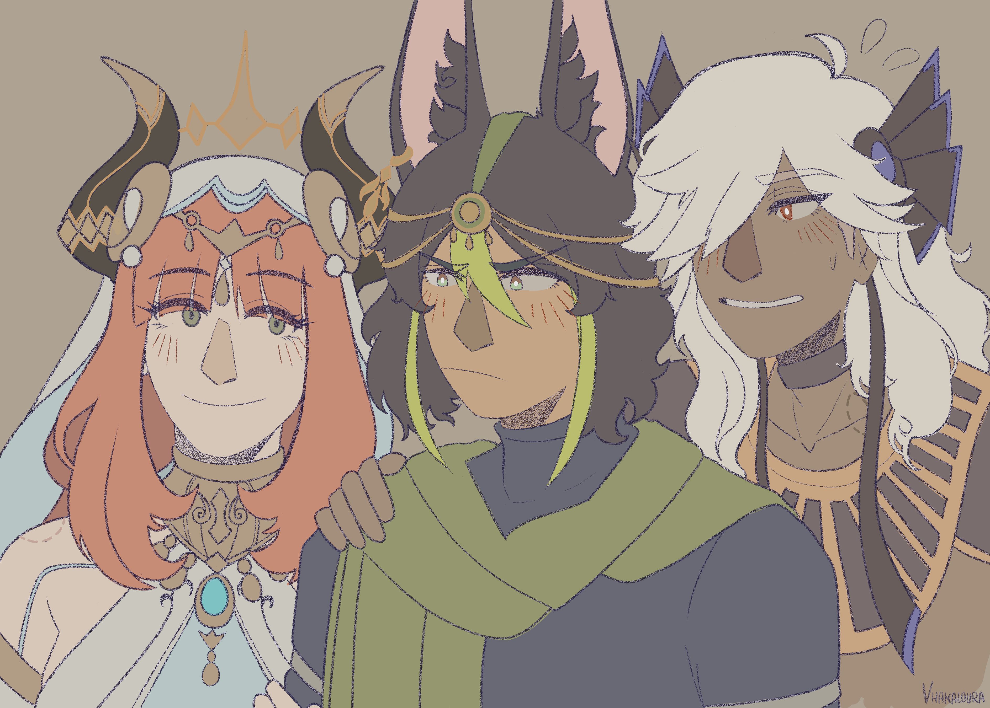 Sumeru Trio Genshin Impact | HoYoLAB