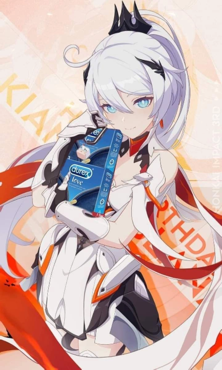 Happy Birthday Kiana-Chan~ 😍😍 my wife is getting prettier~ 😍😍, I love You Kiana-Chan